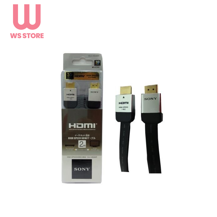 สาย HDMI คุณภาพสูงความเร็วสูง Sony 2M / HDMI 2M / HDMI 2 เมตร | Shopee Thailand