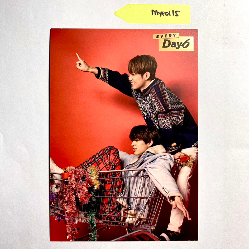 [ เลือก Jnt ] DAY6 EveryDAY6 ED6 ธันวาคม MD - สมุดตั ๋ วโปสการ ์ ดหน ่ ...
