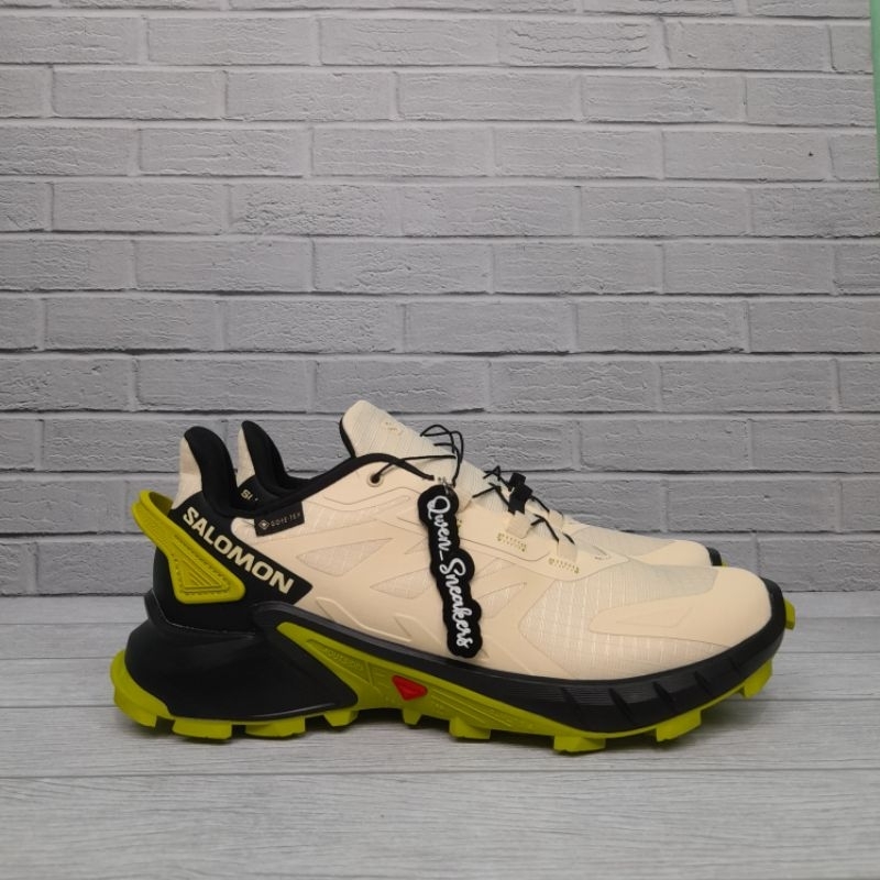 รองเท้า Salomon Supercross 4 Safari Black Lime | Shopee Thailand
