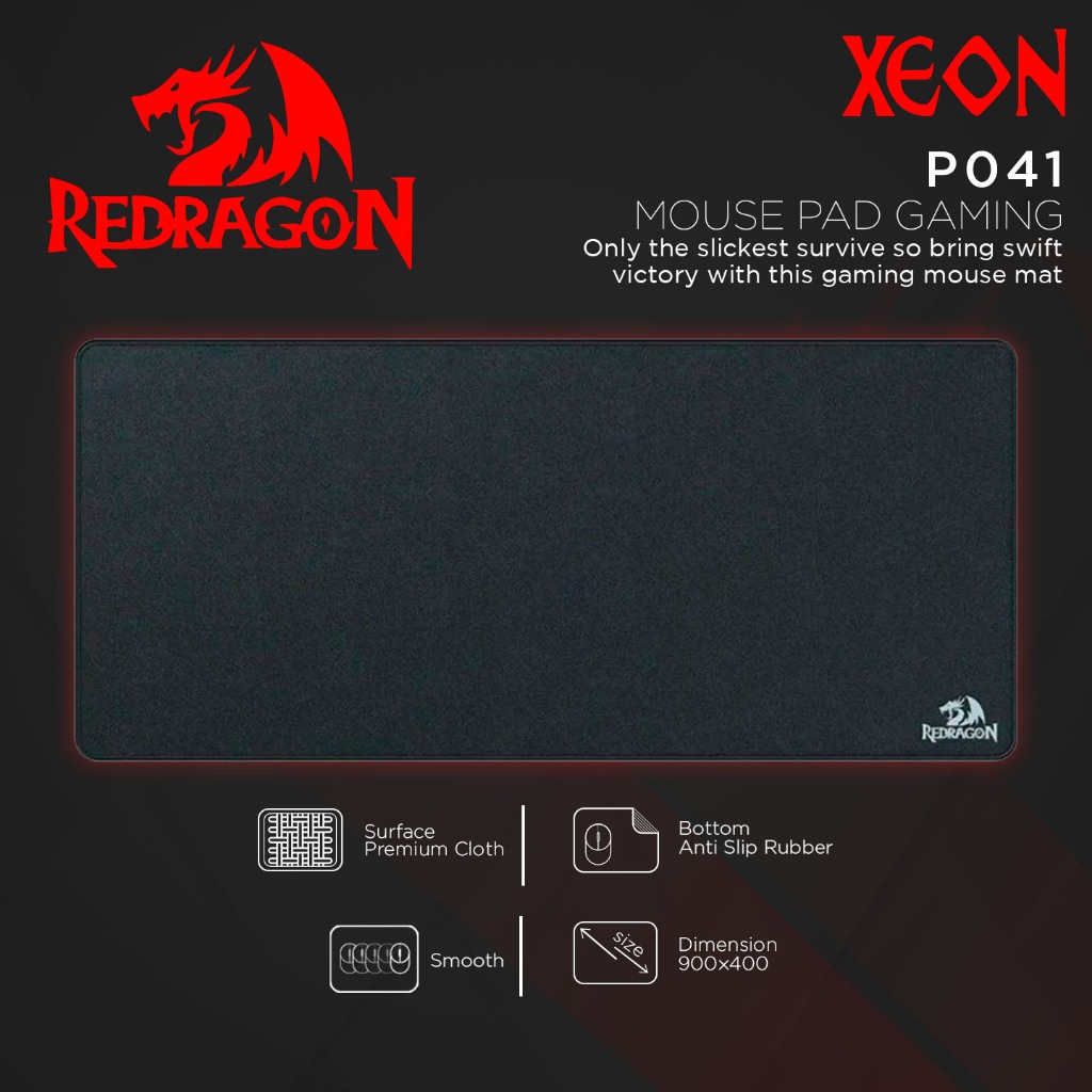 Redragon Gaming Mousepad Mat 90x40 XEON - P041 | Shopee Thailand