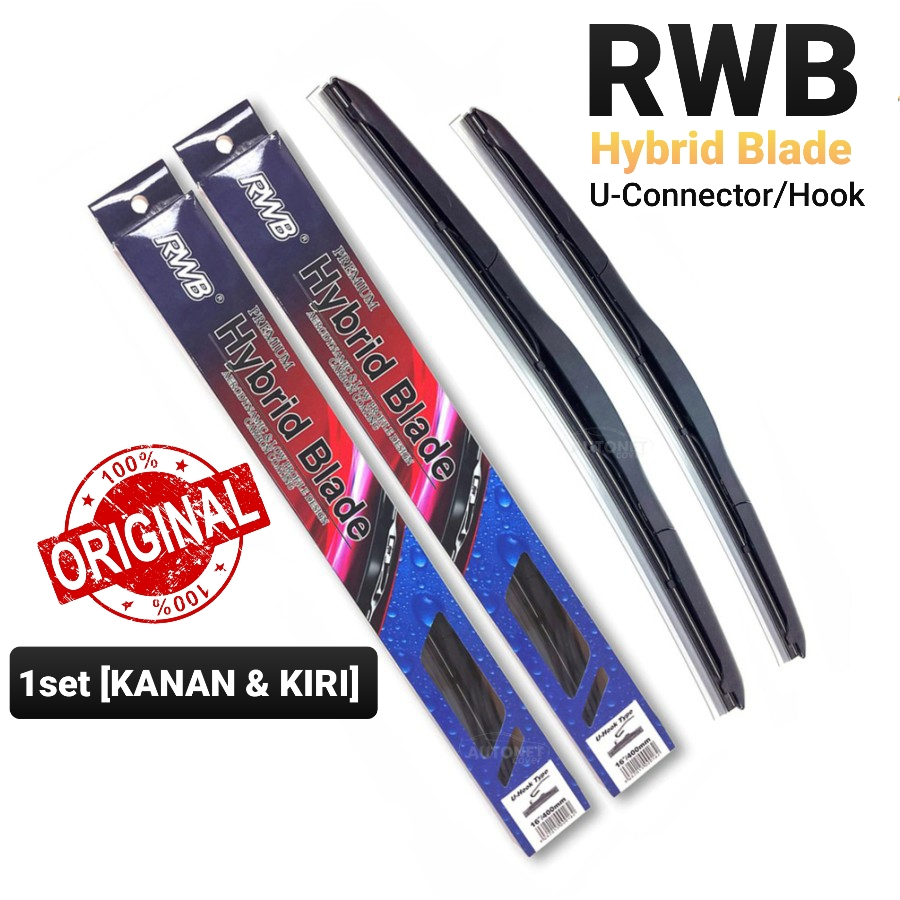 RWB ใบปัดน้ําฝนด้านหน้า Hybrid Blade Hook Type Daihatsu Luxio ขนาด 20/ ...