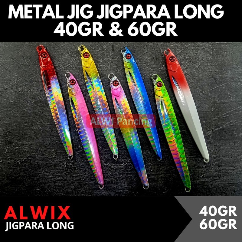 Alwix Jigpara โมเดลจิ๊กโลหะ แบบยาว 40 กรัม และ 60 กรัม | Shopee Thailand