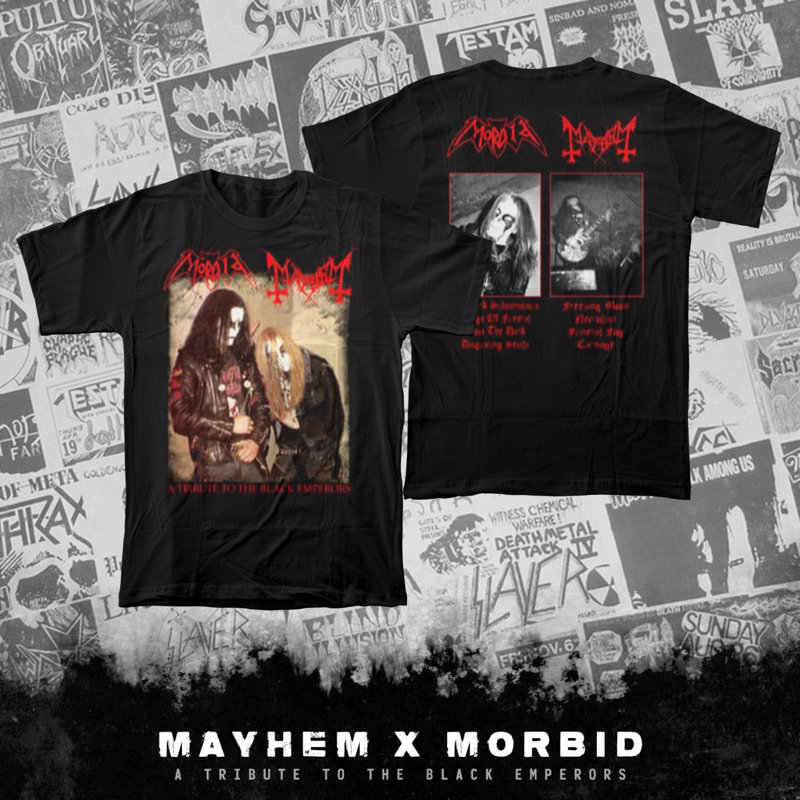 MAYHEM X MORBID ส่วย - เสื้อยืด | Shopee Thailand