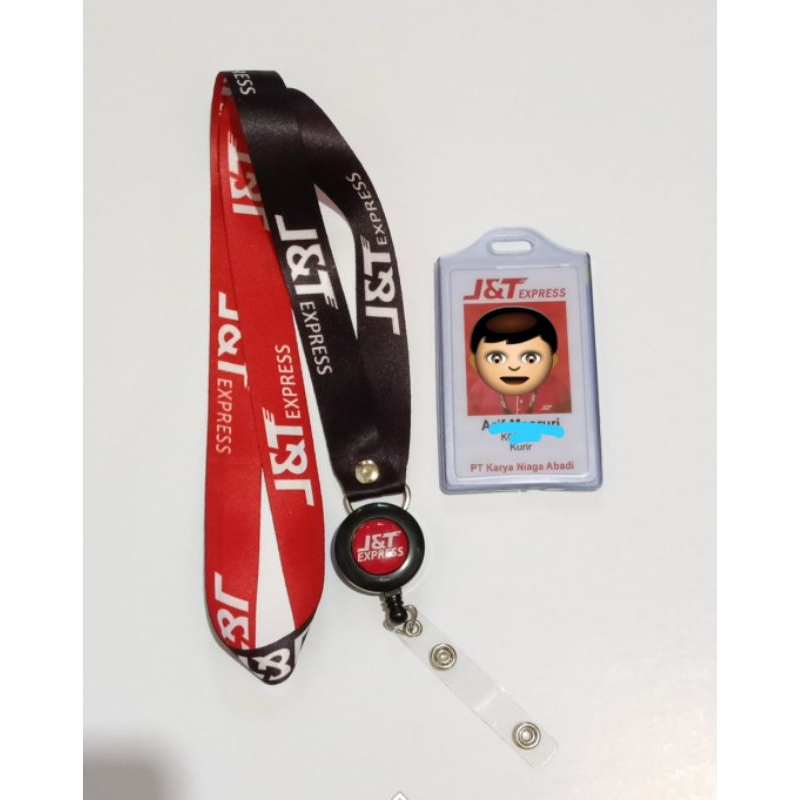 Jnt J&T Tali id card JNT express Lanyard print Unit | Shopee Thailand