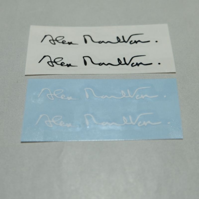 สติ๊กเกอร์ตัด FRAME BIKE ALEX MOLTON SIGNATURE SMALL | Shopee Thailand