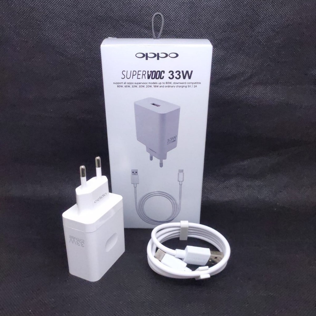 เครื่องชาร์จ Casan Type C ของ OPPO 33W Super VOOC ดั้งเดิม | Shopee ...