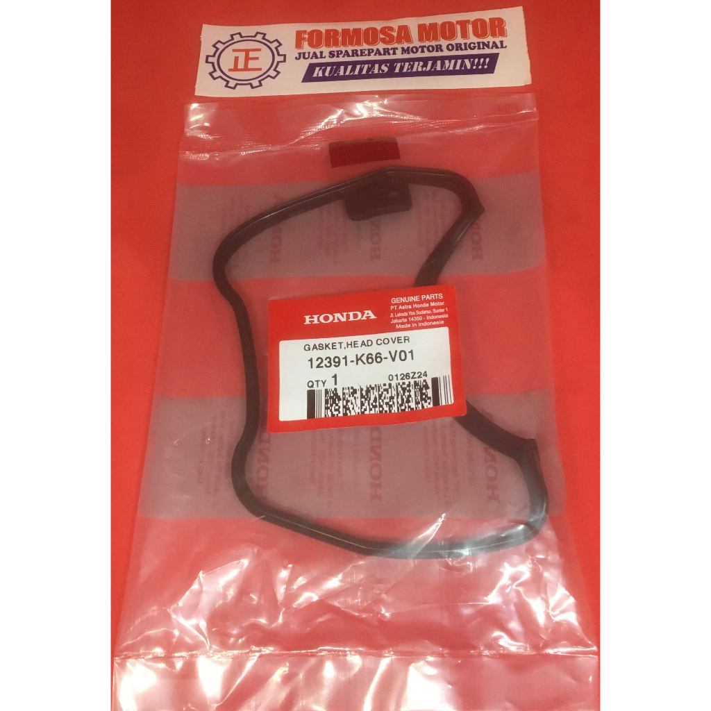 ปะเก็นยางครอบหัว 125 ESP K60R 2018-2022 12391-K66-V01 HONDA AHM ของแท้ ...