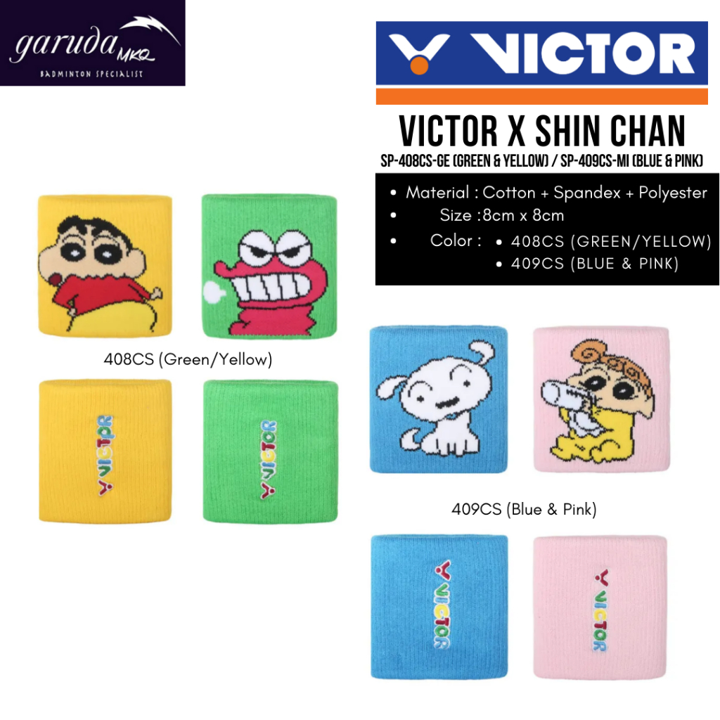 สายรัดข้อมือ VICTOR X Crayon Shin Chan | Shopee Thailand