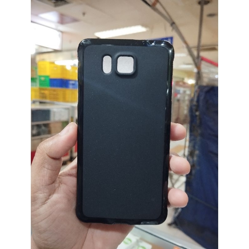 Samsung Galaxy Alpha G850 G8508 G850F เคสซิลิโคน Softcase Full Black ...