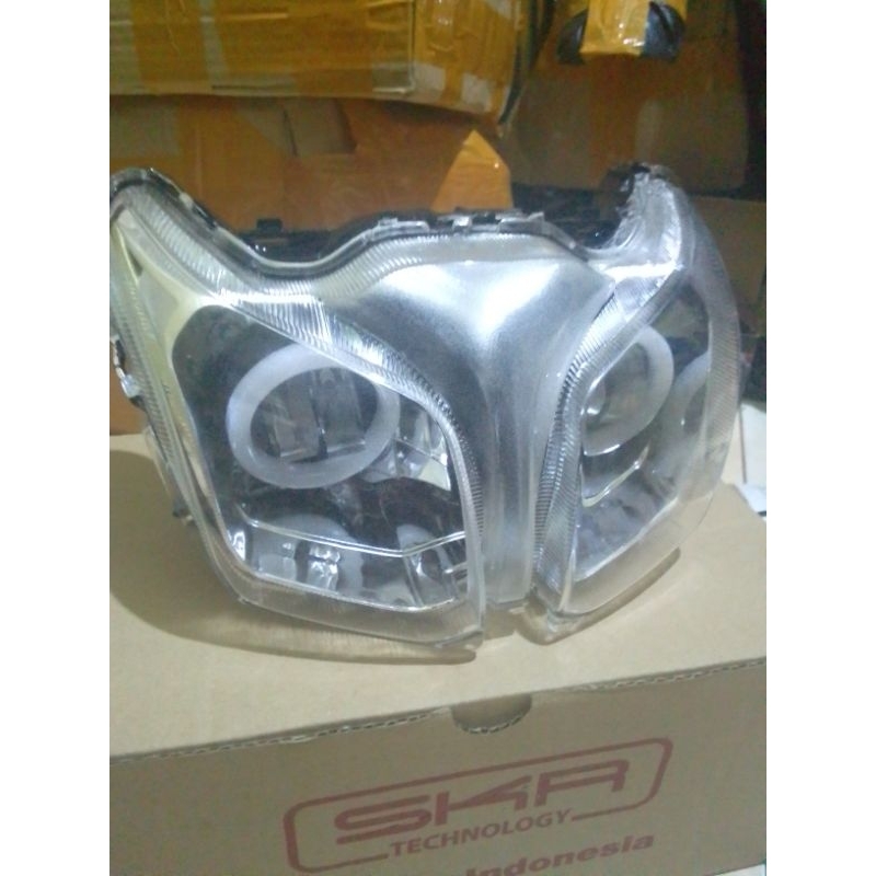 Mata Jupiter Z1 Head Shell Mask Plus Daymaker เลนส์ 2 ตา Super Bright ...