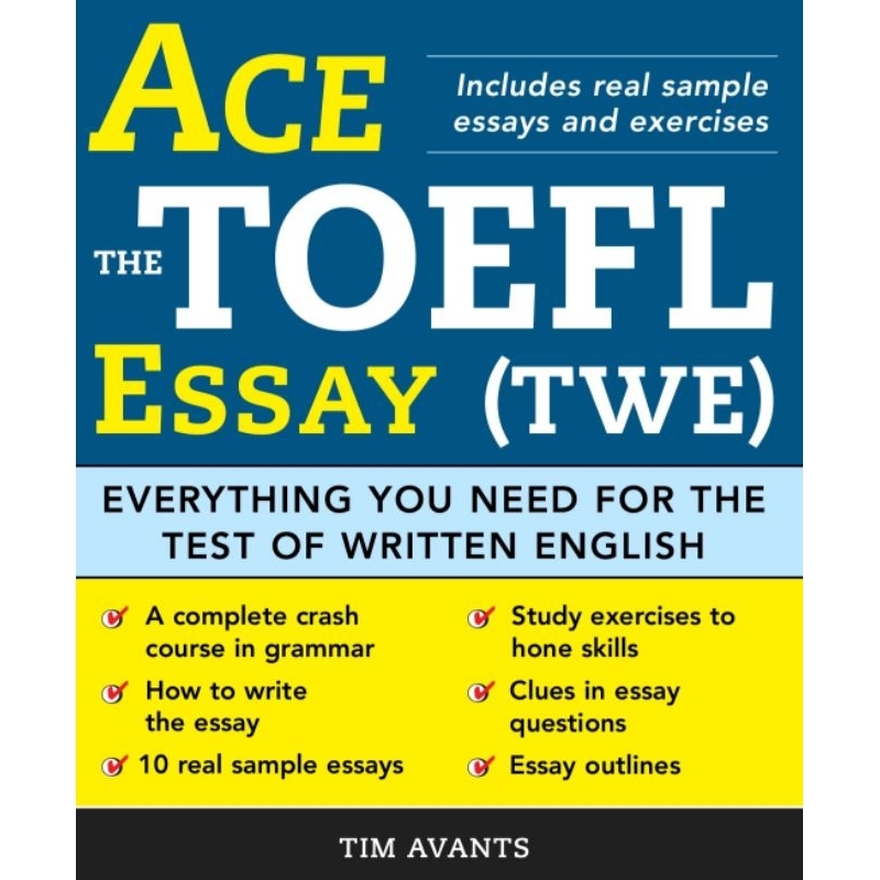เอซ THE TOEFL ESSAY (TWE) | Shopee Thailand