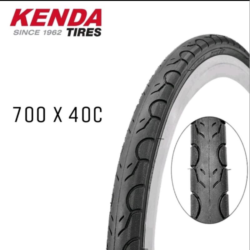 กรวดจักรยานยางนอก 700c 700 x 40 40c 700x40 700x40c kenda K193 kwest ...