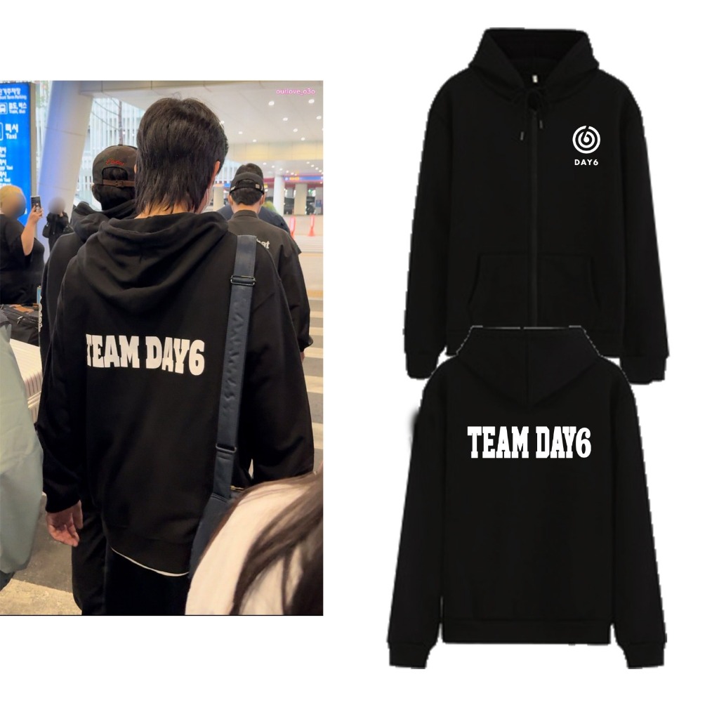 เสื ้ อแจ ็ คเก ็ ตซิปวันขนแกะ Unisex 6 Team Day6 | Shopee Thailand