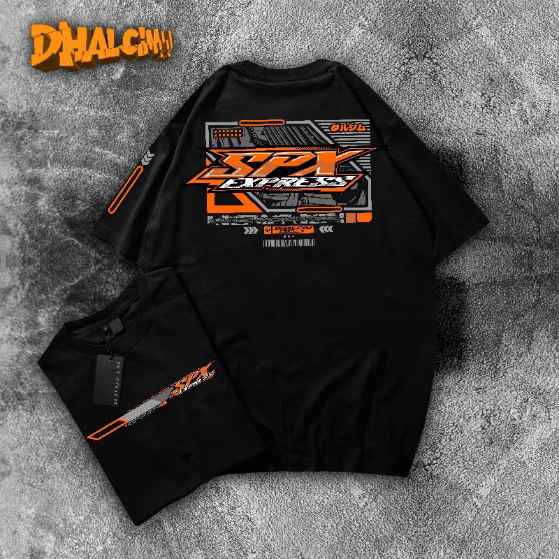 Spx SHOPE EXPRESS เสื้อยืด Courier DISTRO, SPX EXPRESS RACING DISTRO ...