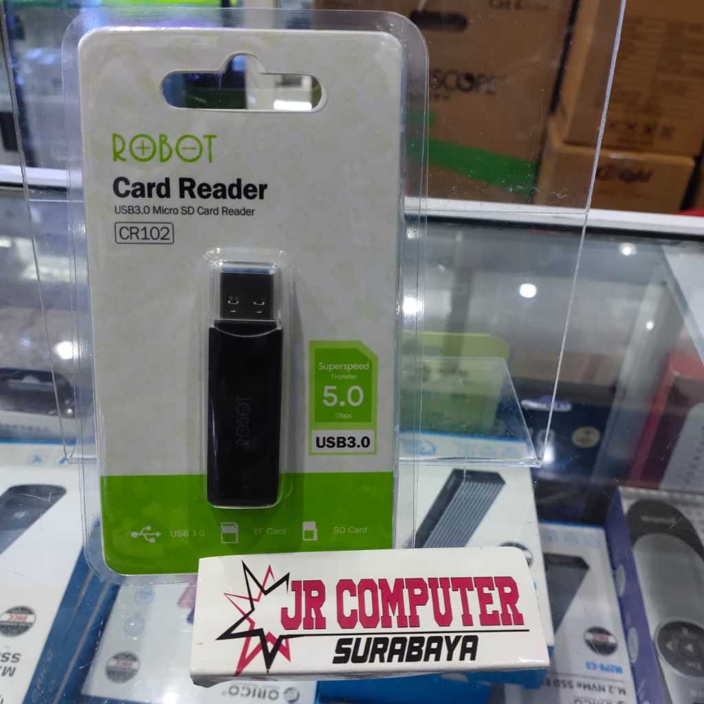 การ์ด READER ROBOT CR102 USB 3.0 | Shopee Thailand