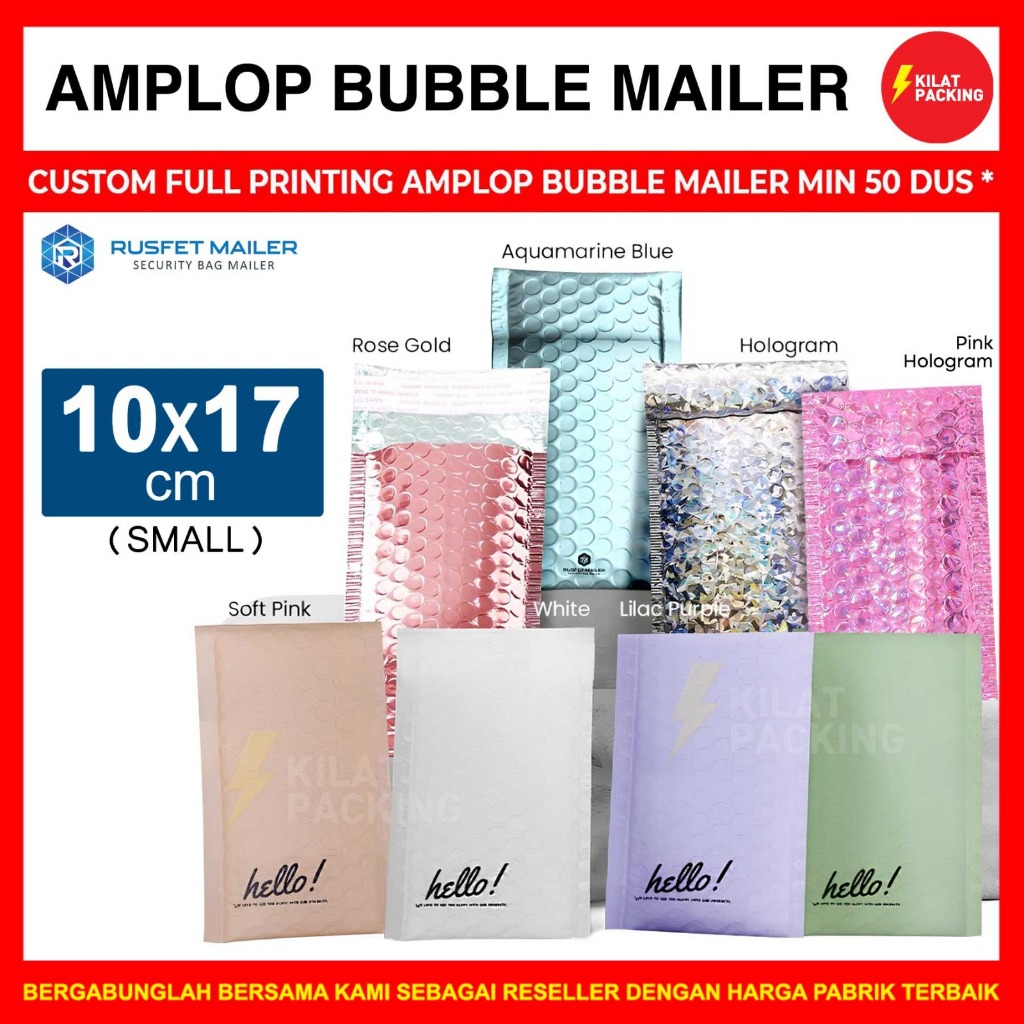 Envelope Bubble Wrap Bubble Mailer Envelope Bag 10x17 ซม . Rusfet Unit ...