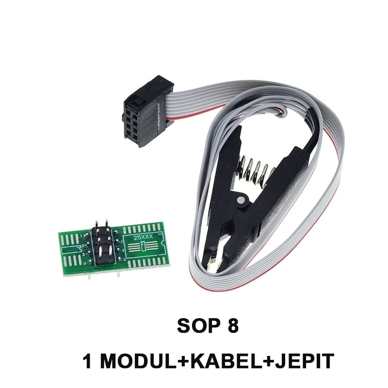 EELIC APC-SOP8 คลิป CLAMP เครื่องมือ BIOS SOP8 แฟลชชิป IC Test IC Eprom ...