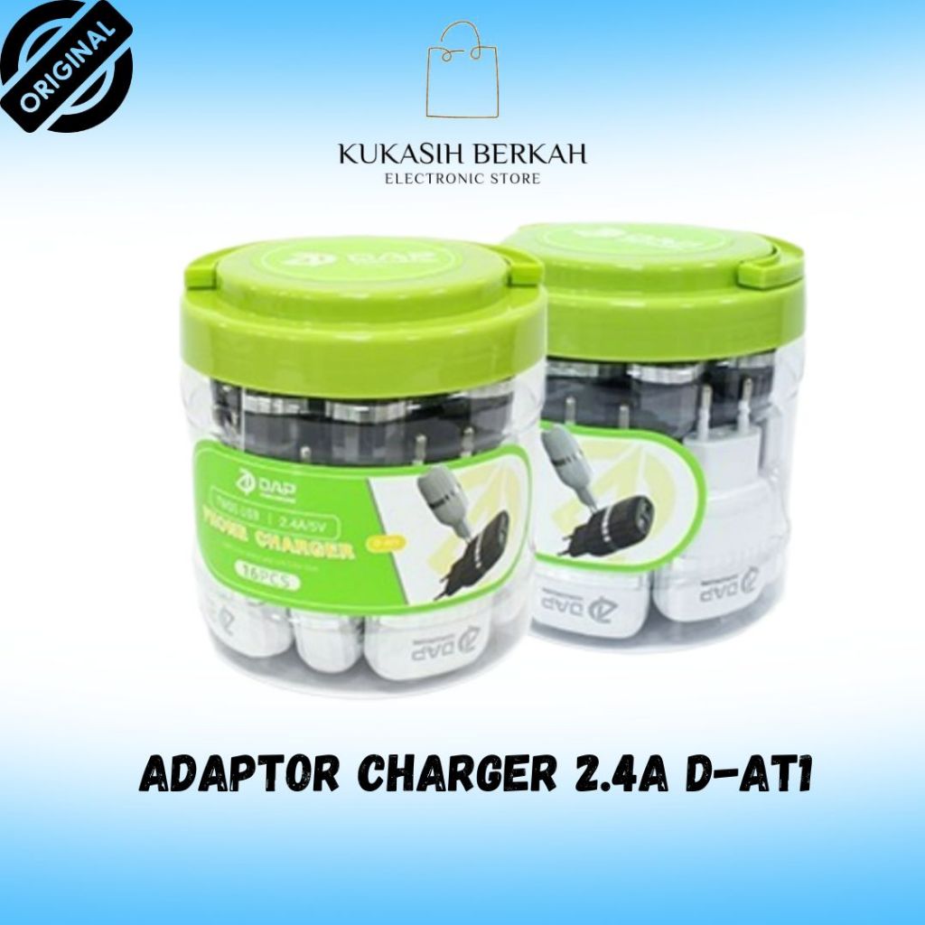 Dap Adapter Charger Fast Charging 2 Port Usb Charger 2.4 A รับประกัน ...