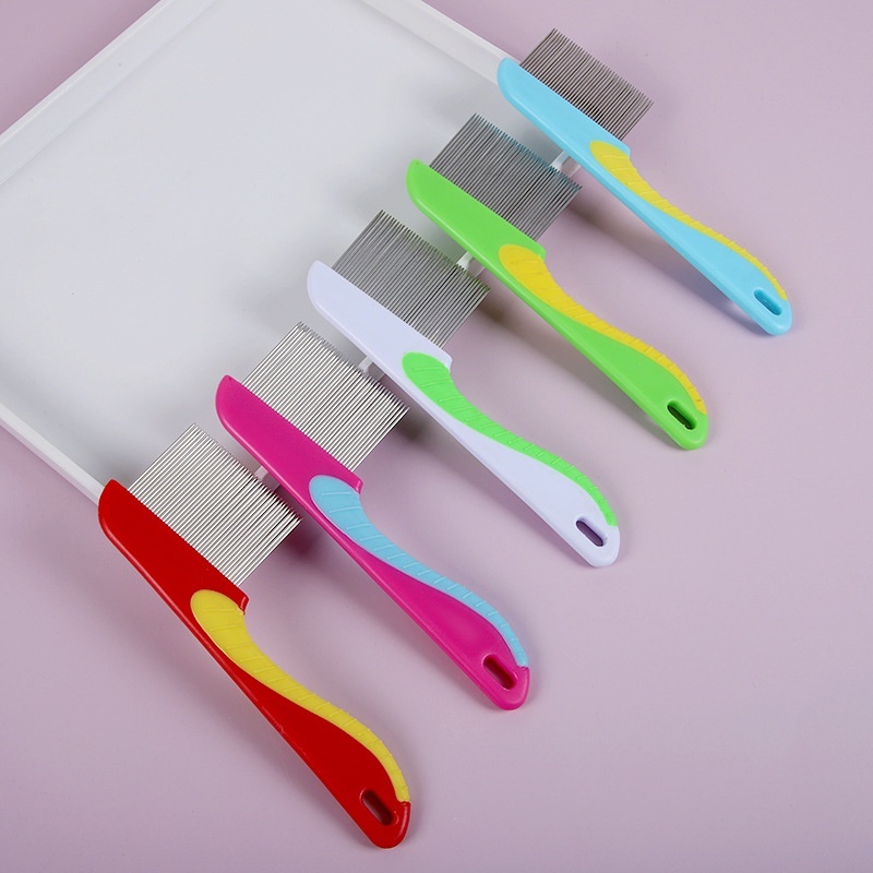 Metal Serit Lice Comb Long Handle Dandruff Cleaner | Shopee Thailand