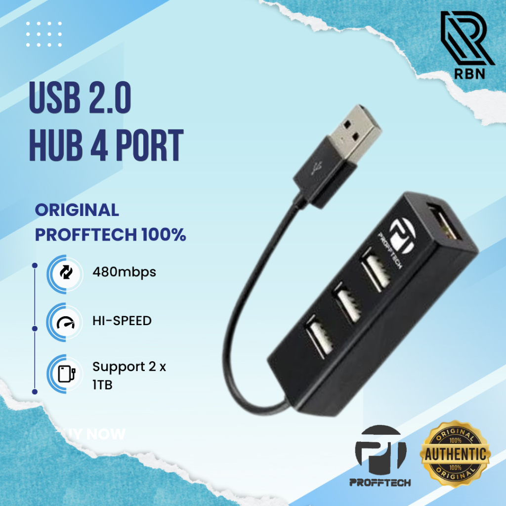 Usb 4-Port HUB Extension OTG USB A สําหรับแล็ปท็อปเกมคอมพิวเตอร์ Dongle ...