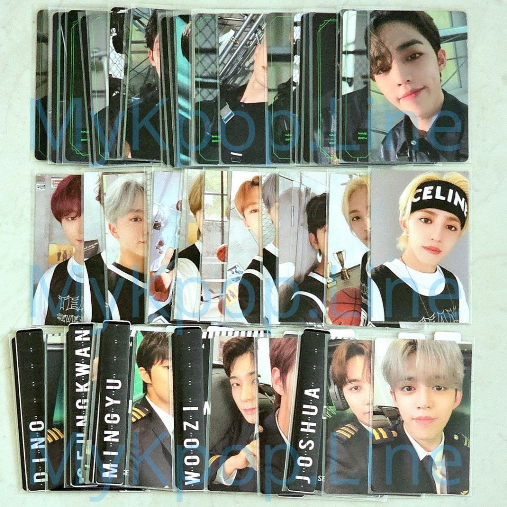 Seventeen Abas Pilot Gameboi Member Kit Photocard Basketball SVT ...