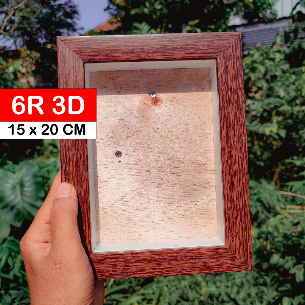 Kayu 3d FRAME ขนาด 6R 15x20/ FRAME 6R ข้าวกล้อง/Dowry FRAME | Shopee ...