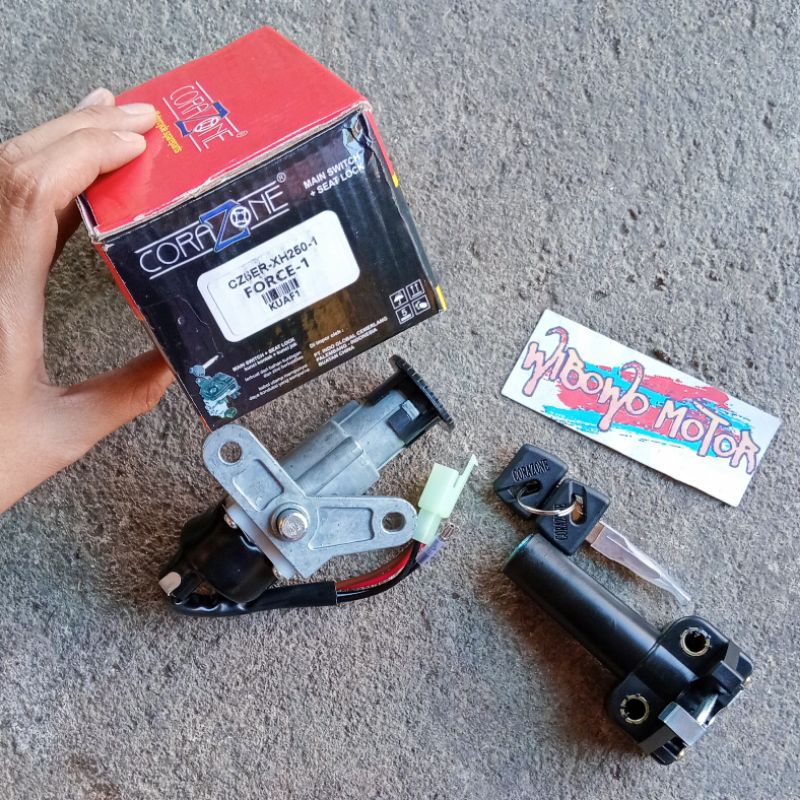 CONTACT KEY SET ASSY + ที่นั่งคีย์ YAMAHA FORCE 1 VEGA R OLD FIZR F1Z R ...