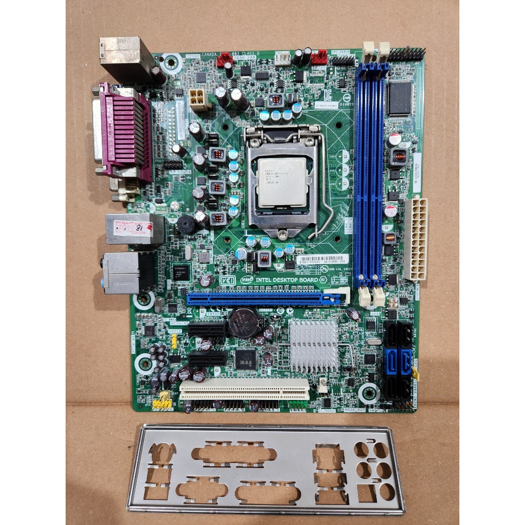Mobo INTEL DH61BE – PROCESSOR CORE i5 2500, MOTHERBOARD INTEL SOCKET ...