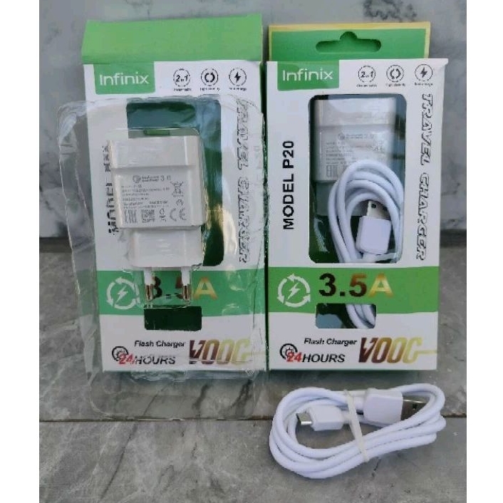 เครื่องชาร์จ Infinix 3.5A Cas Cable สาย USB ยี่ห้อ Sam Vivo Portable ...