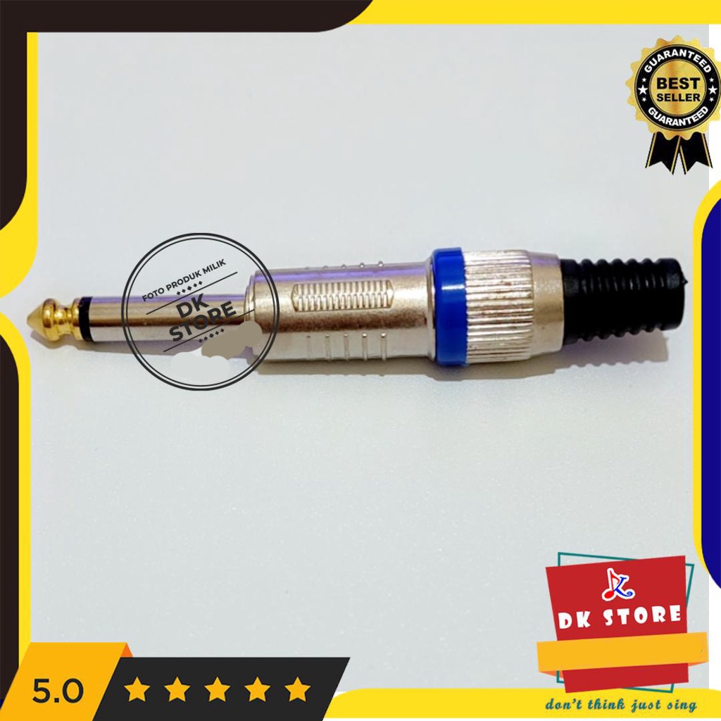แจ็ค AKAI 6,5MM MONO SOLDER JAK MIC JEK GUITAR Jack AUDIO MONO ORIGINAL ...