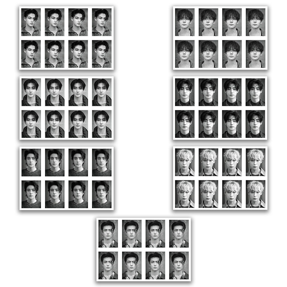 [kstuffind] (4) Enhypen ID PHOTO PICTURE MEMBER ENHYPEN ENGENE ID PHOTO ...