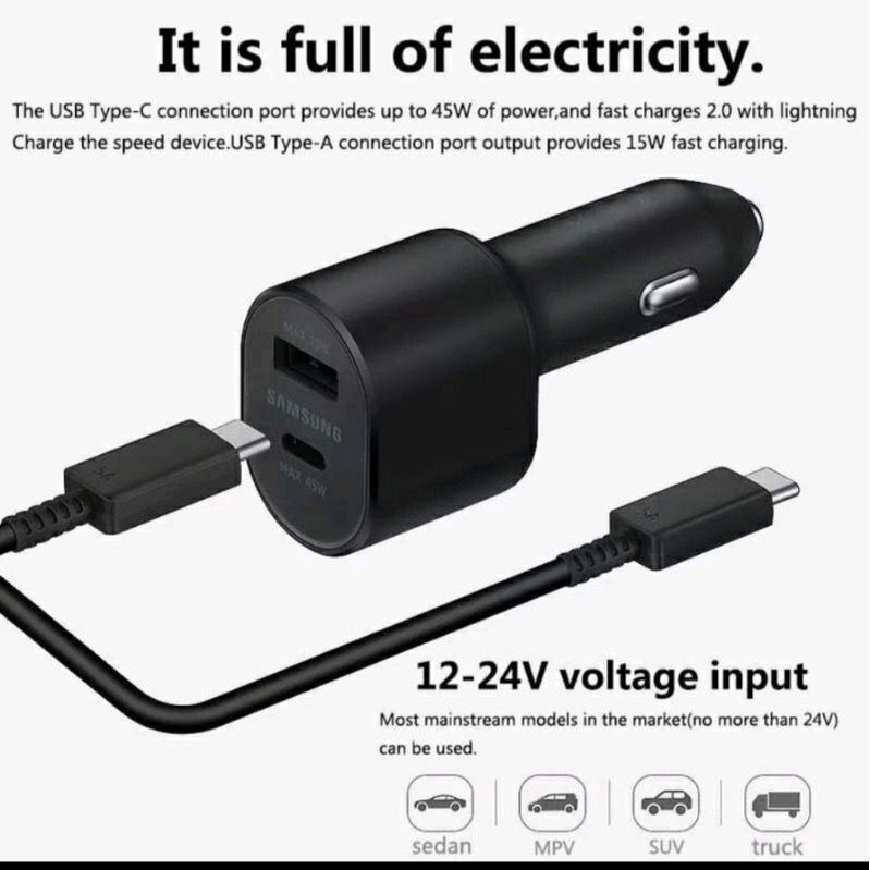 Saver Mobi 45W & 25W (1 USB A & 1 USB C) | Shopee Thailand