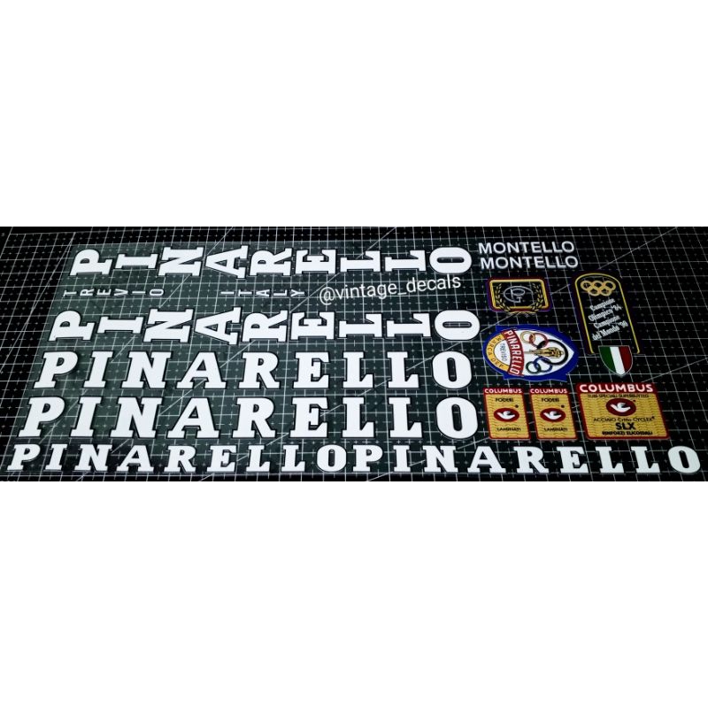 สติ๊กเกอร์สติ๊กเกอร์ทดแทน Pinarello promenade montello | Shopee Thailand