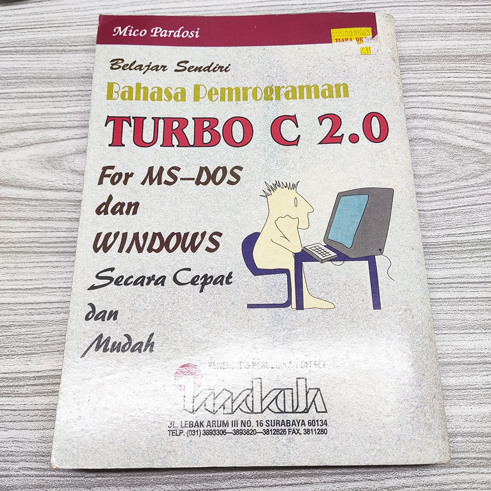 หนังสือภาษาการเขียนโปรแกรม Turbo C 2.0 - หนังสือเล่มที่สอง | Shopee Thailand