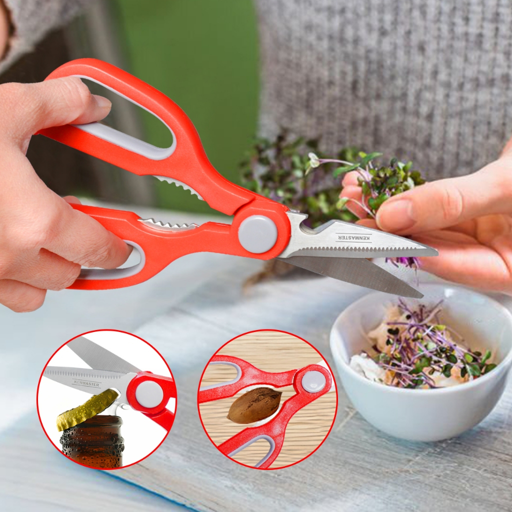 Kenmaster Scissors 8,5 นิ้ว KM-0077 / กรรไกรอเนกประสงค์ - GUNT 096 ...