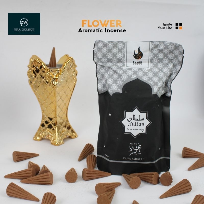Bukhur Buhur Cone Sulltan Incense Qodha Aromatherapy 50 ชิ้น | Shopee ...