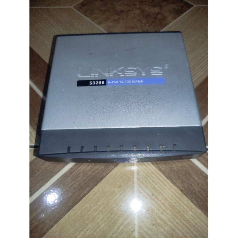 Linksys SD208 CISCO 8-PORT hub Switch | Shopee Thailand