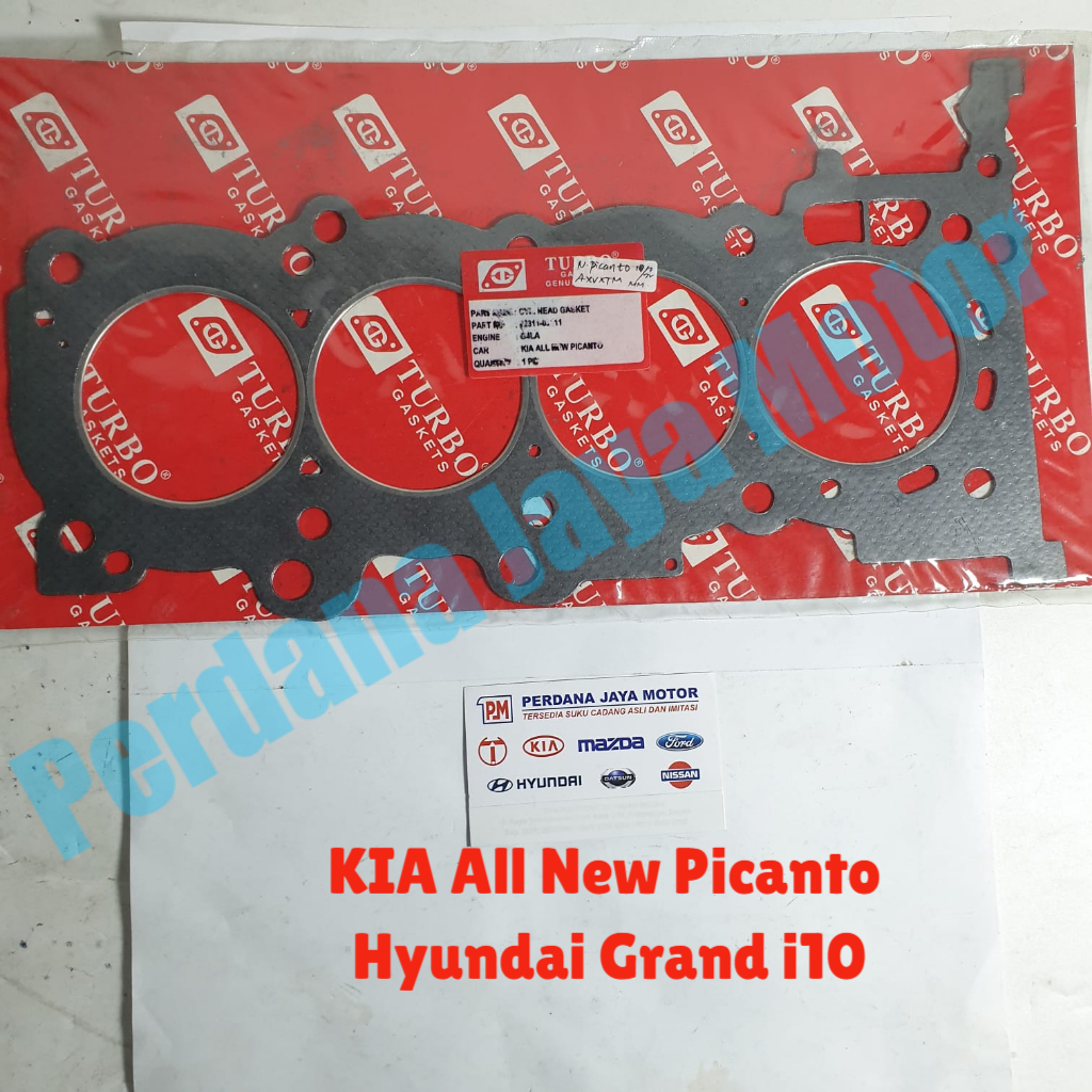 Kia Pride All New Picanto Hyundai Grand i10 Elantra Matrix ปะเก็นฝาสูบ ...