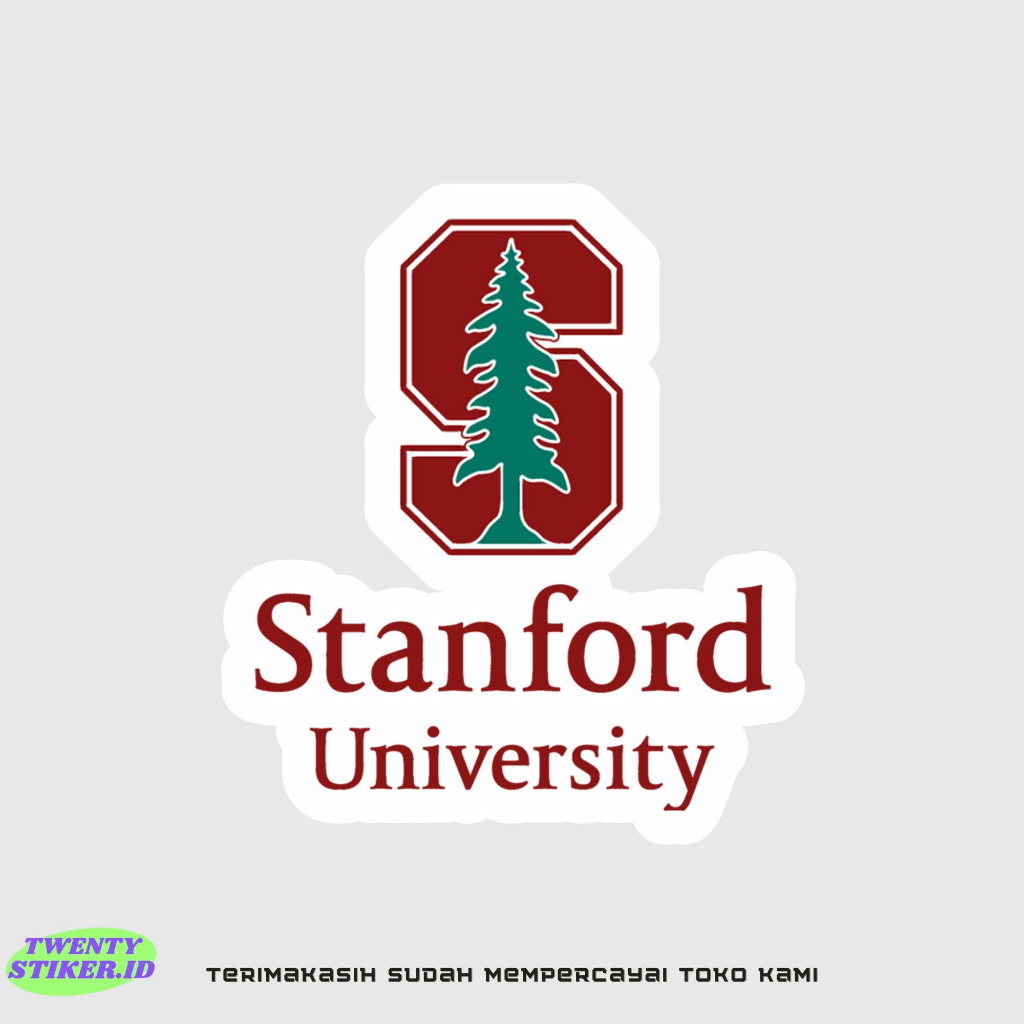 สติกเกอร์โลโก้มหาวิทยาลัย หน่วย / STANFORD UNIVERSITY | Shopee Thailand