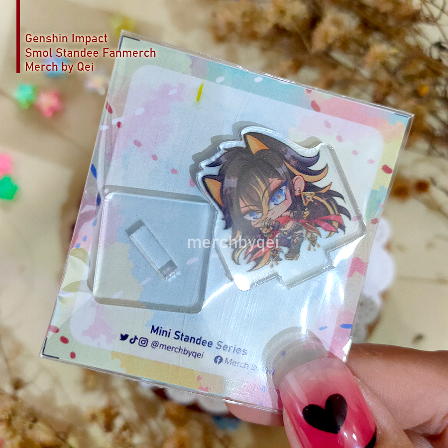 Standee Mini (Standee Kutu) Genshin Impact Fanart Merchandise - MERCH ...