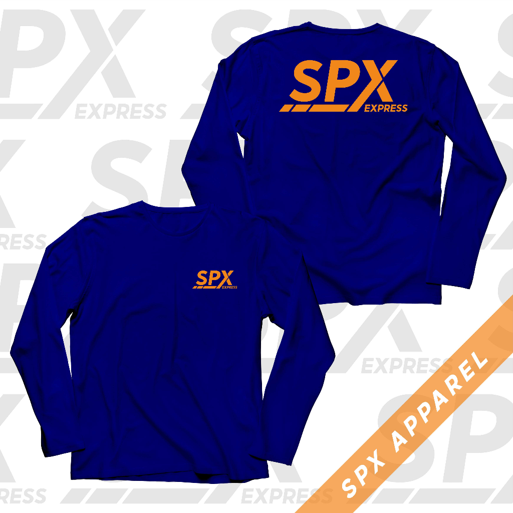 เสื้อยืดแขนยาว พิมพ์ลายโลโก้ SPX Express Courier แบบใหม่ | Shopee Thailand