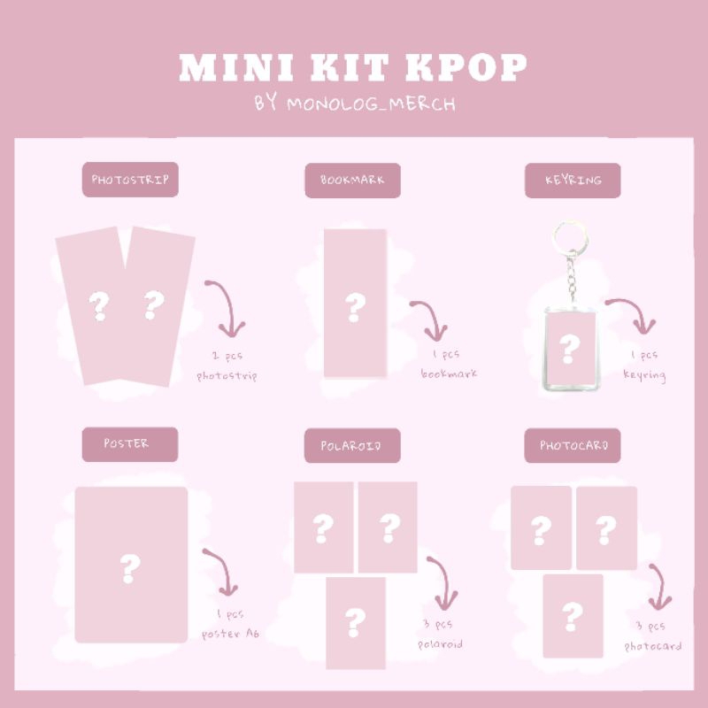 Kpop Mini kit ขอสมาชิกกลุ่ม | Shopee Thailand