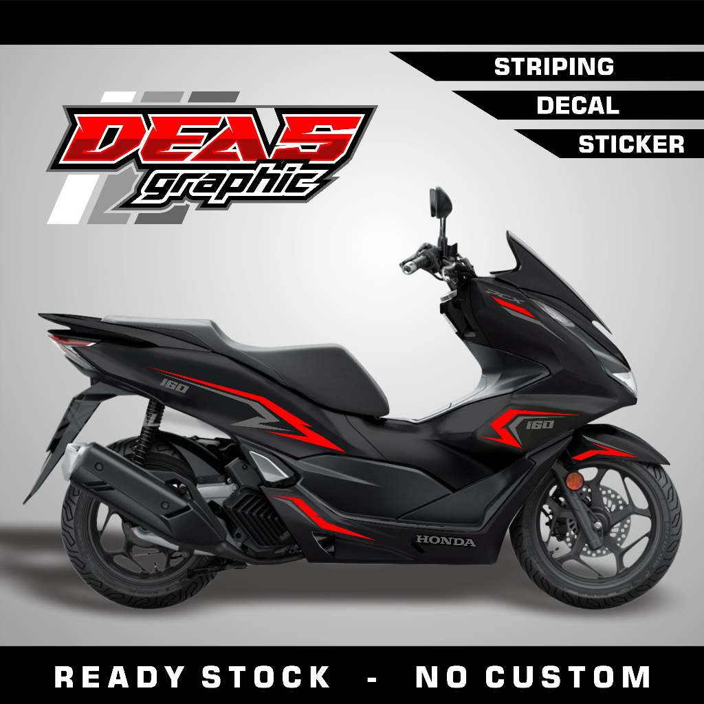 Striping Honda PCX 160 Graphic 001 - ตัดเรียบร้อย Just Paste It ...