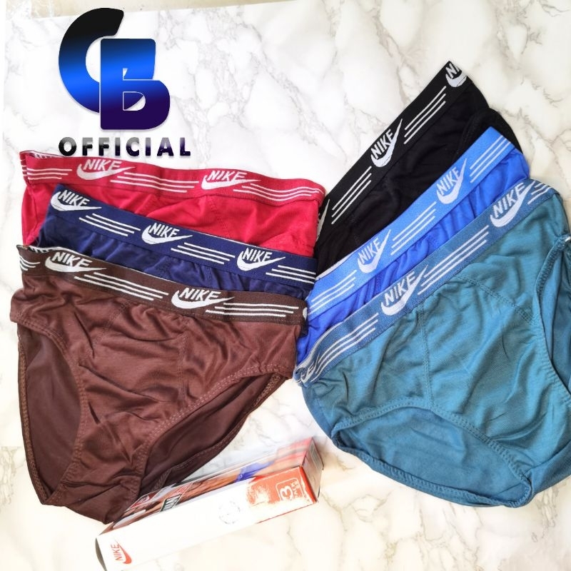 ชุดชั้นในชาย CD NIKE Triangle 1Box (เนื้อหา 3 ชิ้น) | Shopee Thailand