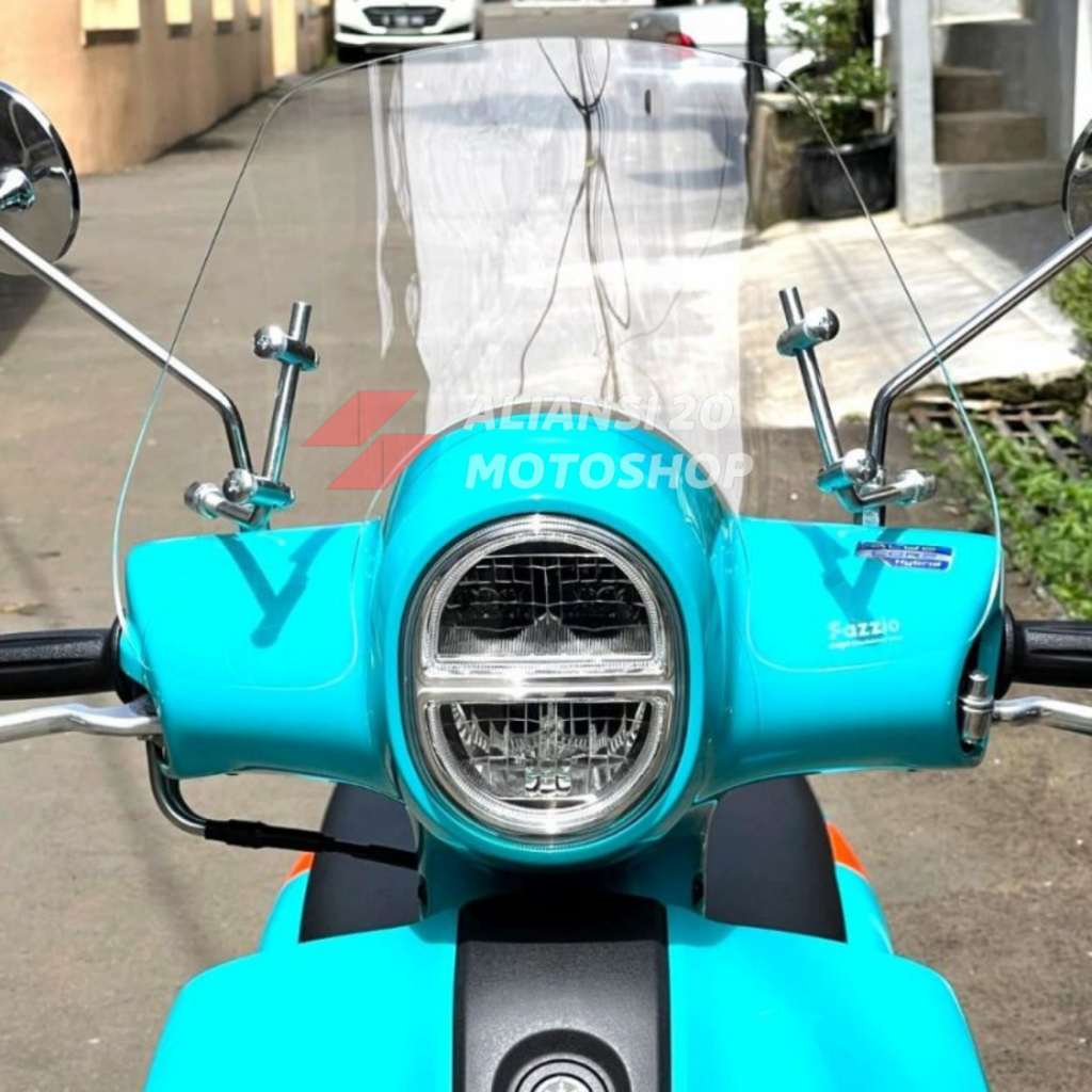 Fazzio 125 กระจกบังลม High รุ่น High Fazzio Visor 125 Fazzio Shield ...