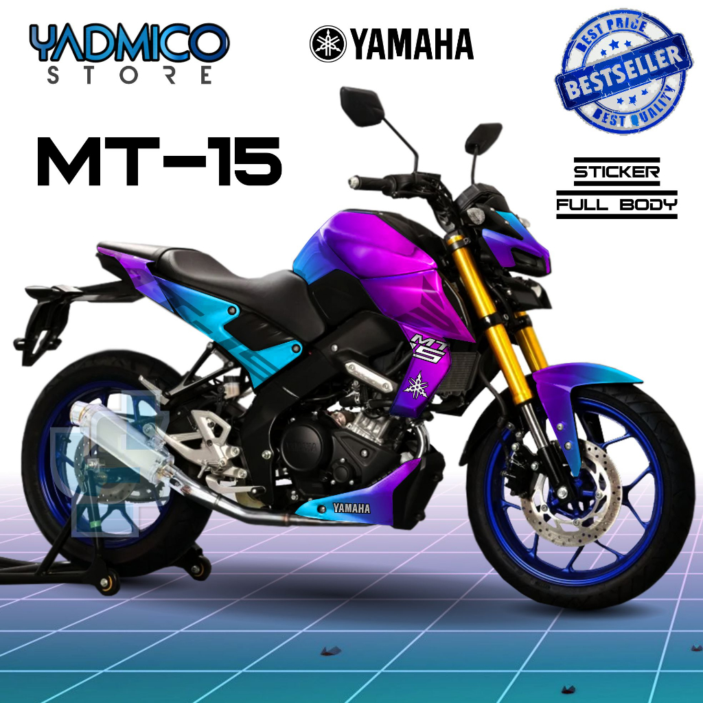Mt 15 Full Body Decal - Yamaha MT15 Full Body Motorcycle Sticker ...