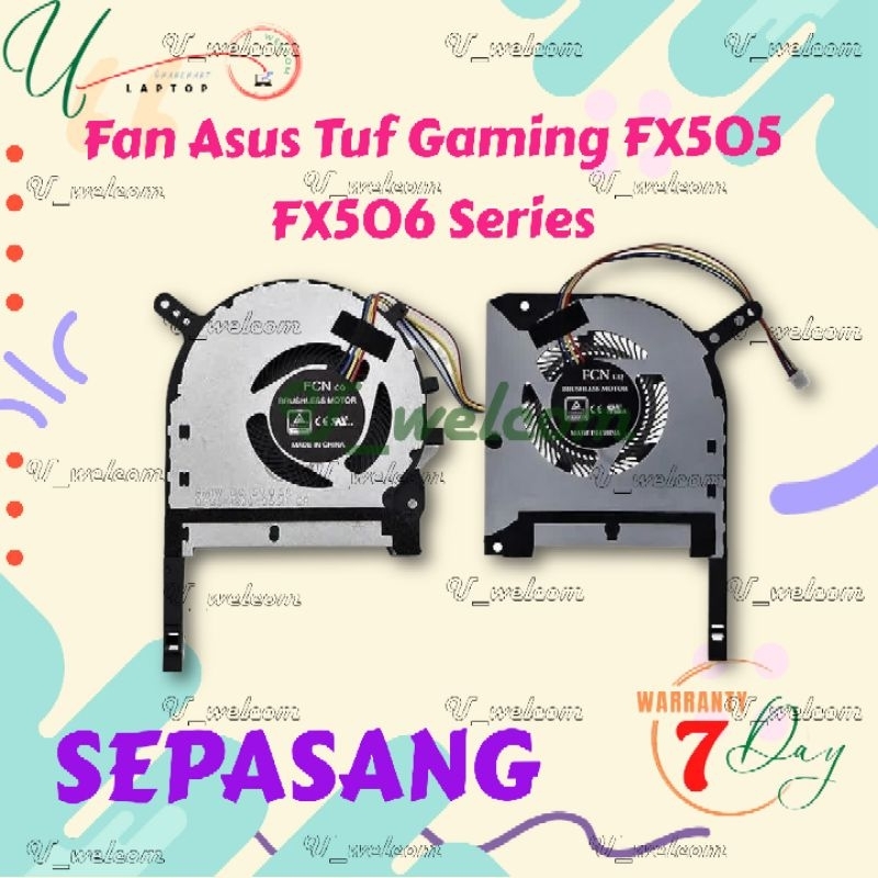 พัดลม Asus TUF A15 F15 FX505 FX506 FA506 FX506IH FA506II FX506LH ...