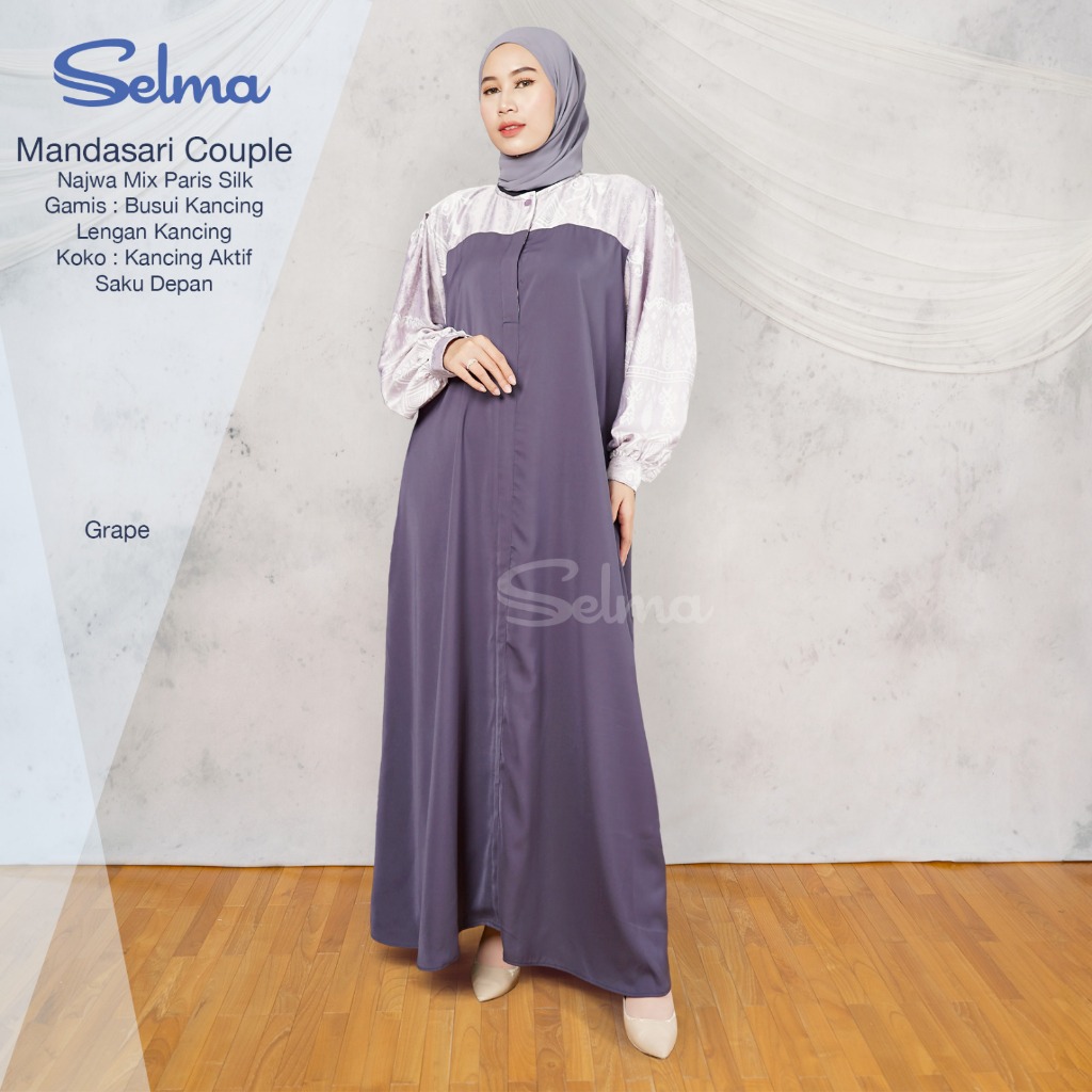Mandasari Maxy LD 145 ซม. Najwa Mix Paris Silk โดย Megastorea | Shopee ...