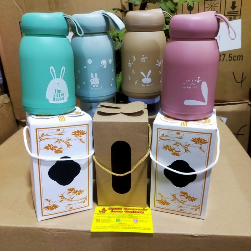 Minimal Rabbit Bottle + Bok กํามะหยี ่ สวยงาม ( สั ่ งซื ้ อ 80 ชิ ้ น ...