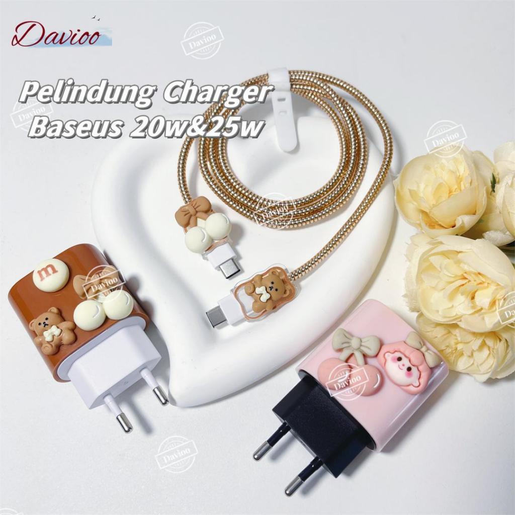 Baseus Charger Protector 20w &25w ชุด 5 ชิ้นอะแดปเตอร์ป้องกันหัว ...